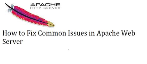 Fix Common Issues In Apache Web Server Cloudlinux Hosting