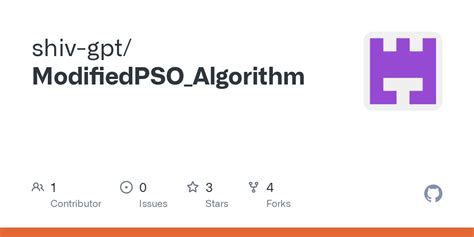 Github Shiv Gptmodifiedpsoalgorithm
