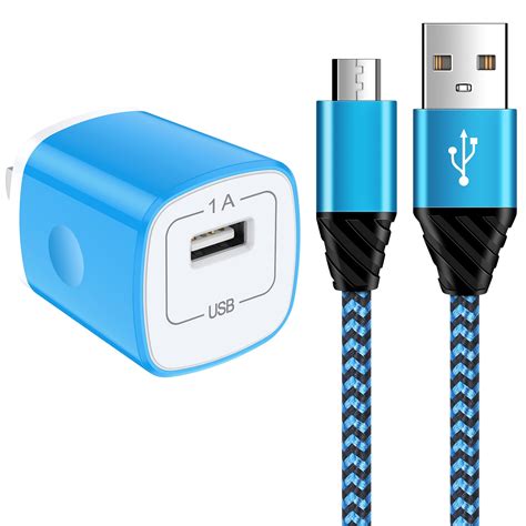 Micro Usb Cable With Android Charger Hootek 6ft Usb A To Micro Cable
