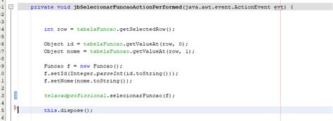 Setar Posição De Um Jcombobox Através De Uma Função De Um Jdialog Para Outro Resolvido Java