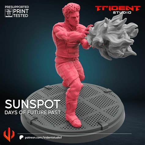 3d File Sunspot X Men Days Of Future Past 🔮 ・3d Printable Model To