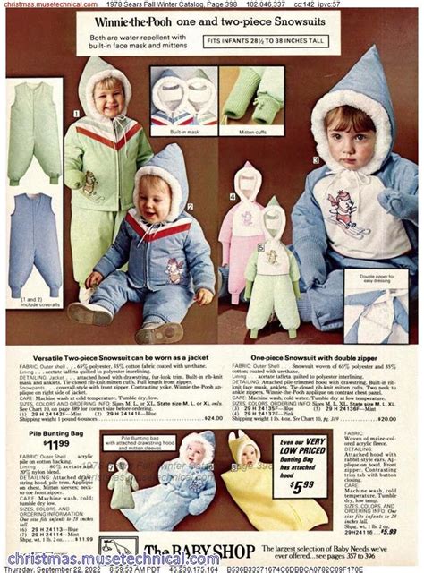 1978 Sears Fall Winter Catalog Page 398 Catalogs And Wishbooks