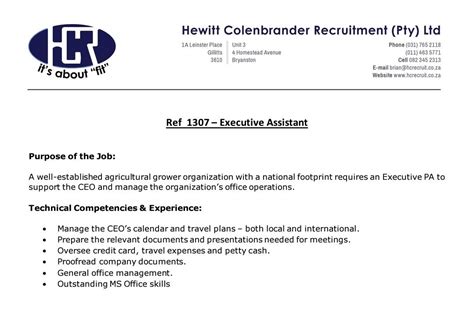 Brian Hewitt On Linkedin Execpa Pa Personalassistants