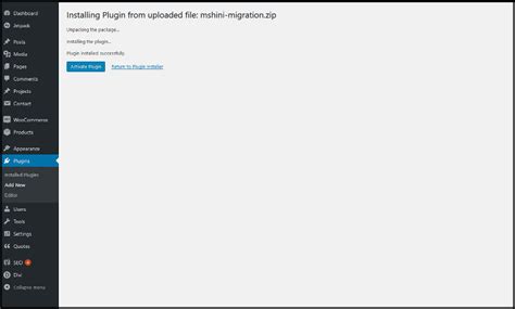 Mshini Self Migration Plugin Mshini Managed Wordpress Hosting