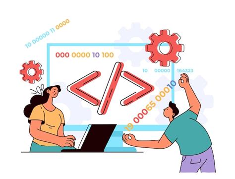 Premium Vector Programming Language Coding Php Developer Software