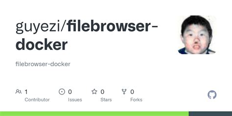 github guyezi filebrowser docker filebrowser docker
