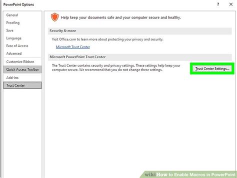 How To Enable Macros In Powerpoint With Screenshots