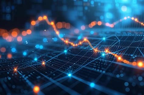 Premium Photo Chart Of Business Data Graph Diagram And Growth Ai Generative