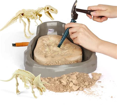 لوکس کرتاسه کیت حفاری فسیل دایناسور