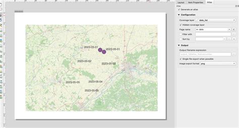 qgis 3 using temporal range in atlas geographic information systems