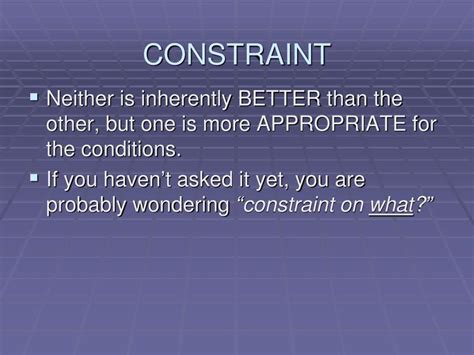 Ppt Levels Of Constraint And Research Design Powerpoint Presentation