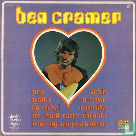 Ben Cramer Lp Ca 21 C 1973 Kramer Ben Lastdodo