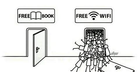 Can You Read A Book Using Wifi Didnt Think So Imgur