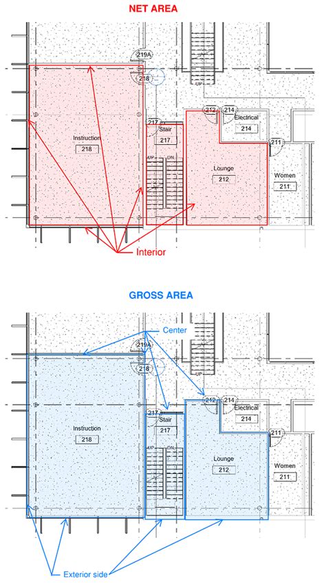 Calculating Room Gross Area Revit Mcneel Forum