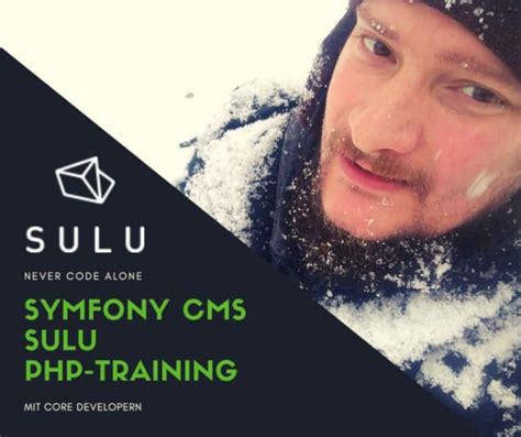 Symfony Cms Sulu Php Training Bei Core Developern Employer Branding Und Tutorials Web
