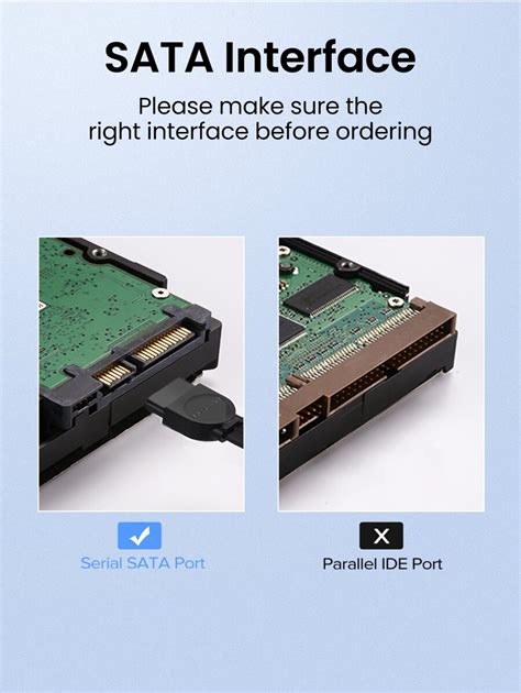 Ugreen Sata Iii Cable 90 Degree Sata 3 0 6gbps Straight To Right Hdd Ssd Data Cable 7 Pin With