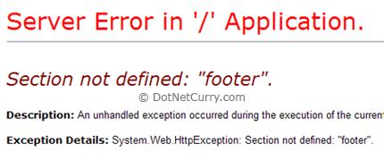 ASP NET MVC Razor Syntax RenderBody RenderPage And RenderSection DotNetCurry