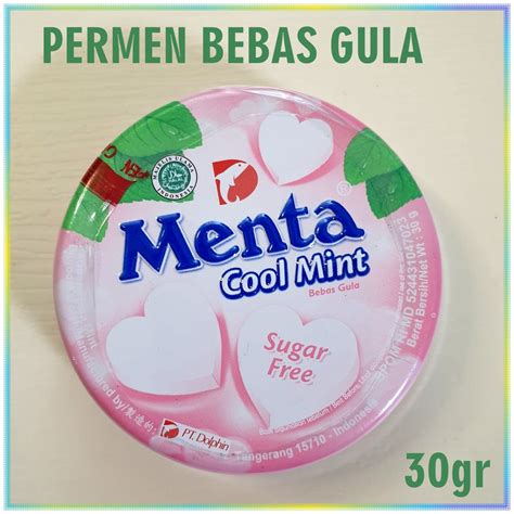 Jual Permen Menta Cool Mint Sugar Free Bebas Gula 30gr Shopee Indonesia