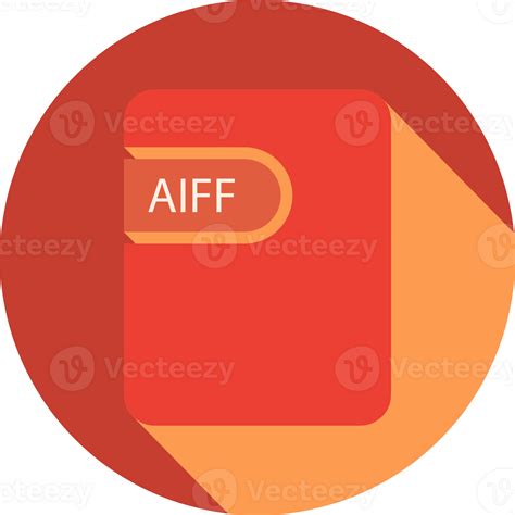 Aiff File Icon Black Shadow With Rounded Corners In Circular Shape 66496767 Png