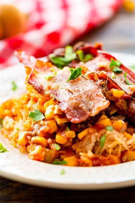 7 Layer Casserole Julies Eats And Treats