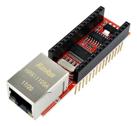 Ethernet Shield Enc28j60 Para Arduino Nano Frete Grátis