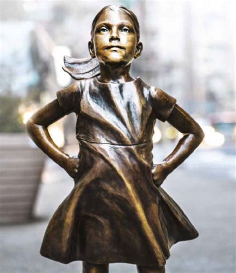 New Yorks Fearless Girl Sculpture To Come To London London Evening
