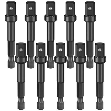 10 Pack 3 8 Socket Adapter 1 4 Inch To 3 8 Socket Adapter Kit
