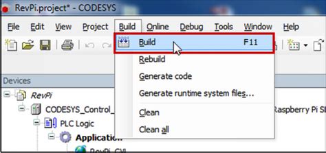 สอนการเชื่อมต่อ Codesys กับ Revpi Controller Core Connect บริษัท เทคสแควร์ จำกัด