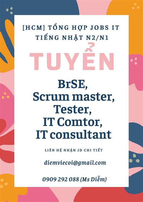 Diem Huynh On Linkedin Hcm Tổng Hợp Jobs It TiẾng NhẬt N2n1 Brse