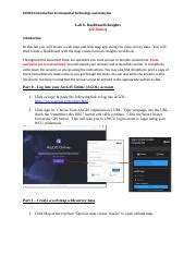 GEO Lab FINAL Doc GEO Introduction To Geospatial Technology And Analytics Lab