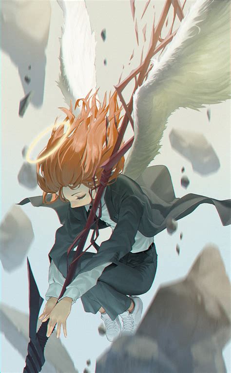 Angel Devil Chainsaw Man Drawn By Black Cat207 Danbooru