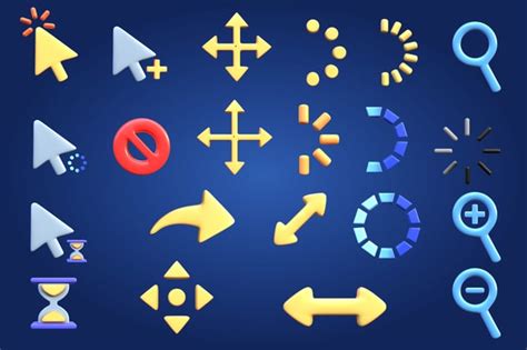 3d Cursor Icon Objects Ft Cursor Icon And Mouse Cursor Envato
