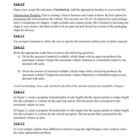 solved task 3 0 open a new script file and name it