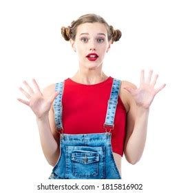 Pretty Young Woman Depicts Emotions Worry Stock Photo 1815816902 | Shutterstock