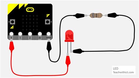 An Electronic Device Connected To Two Wires And Plugged Into Another Wire With The Light On