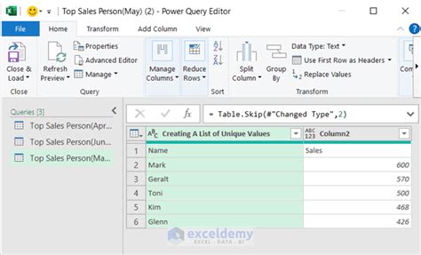 How To Create List Of Unique Values From Multiple Sheets In Excel