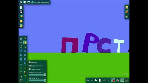 Russian Alphabet In Algodoo Youtube