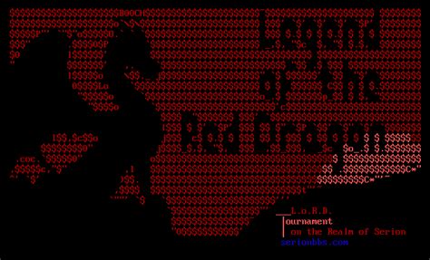 the realm of serion bbs ansi art and rip graphics
