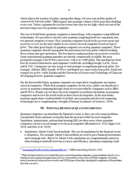 quantum computing and the financial system spooky action at a distance wp 21 71 march