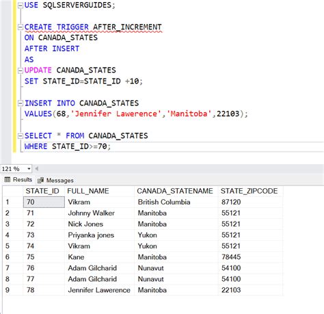 Sql Server Trigger To Increment Id