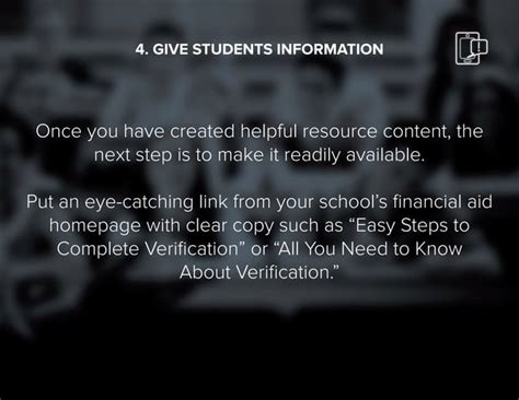 5 Steps To Improve Your Fafsa Verification Process Ppt