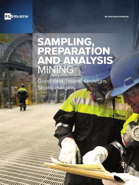 Sampling Preparation And Analysis Mining Capabilities V1 Pdf Mining