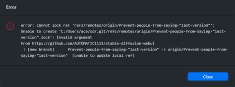 can t fetch the latest release via github desktop for windows since
