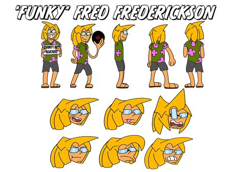 Funky Fred Model Sheet By Evillaughtoons03 On Newgrounds