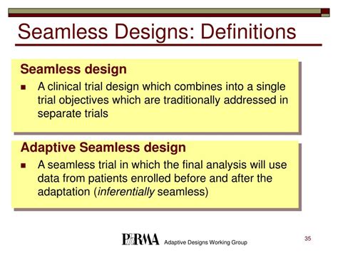 PPT Adaptive Designs Terminology And Classification Adaptive Seamless Phase II III Designs