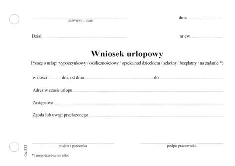 Os 332 Wniosek Urlopowy Asdruk Pl