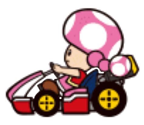 Super Mario Toadette Riding Kart 2d By Joshuat1306 On Deviantart