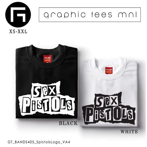 Graphic Tees Mnl Gtm Sex Pistols Band Merch Customized Shirt Unisex T