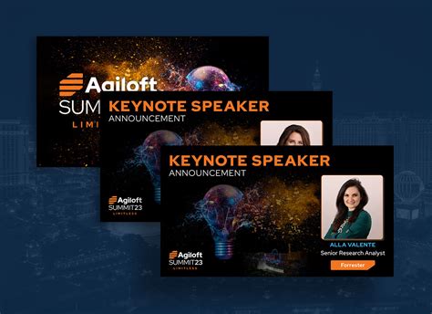 Agiloft Summit 23 Graphics Designity