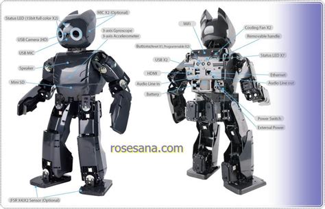 2r Hardware And Electronics Darwin Open Platform Humanoid Robot